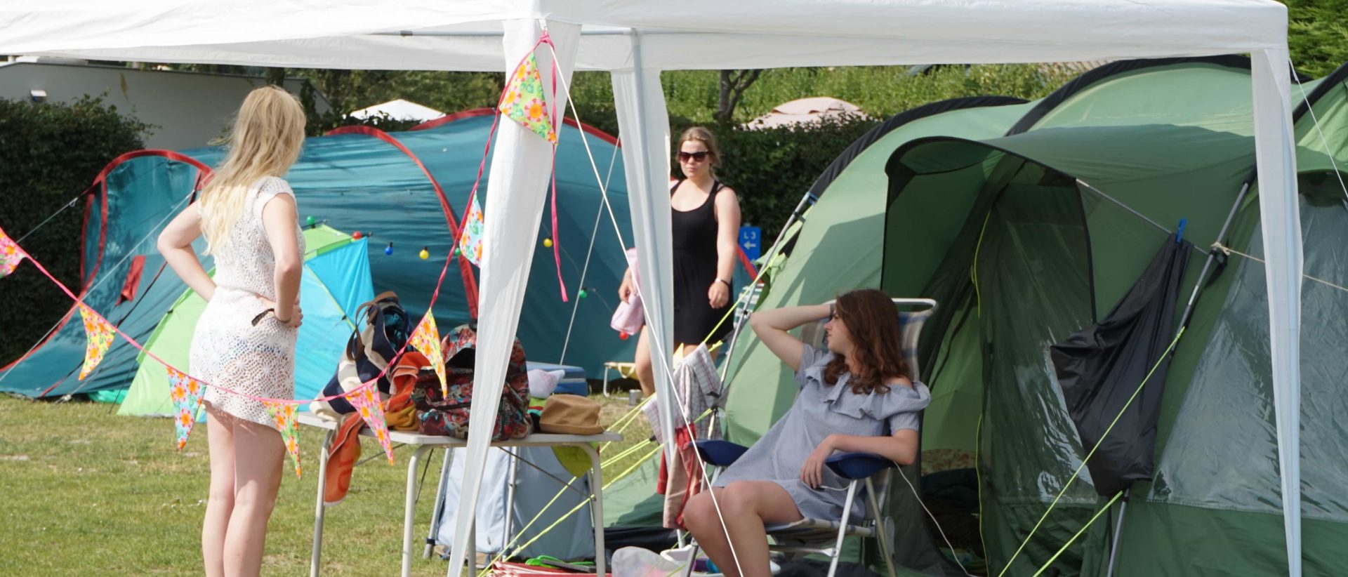 Eigen kleine tent